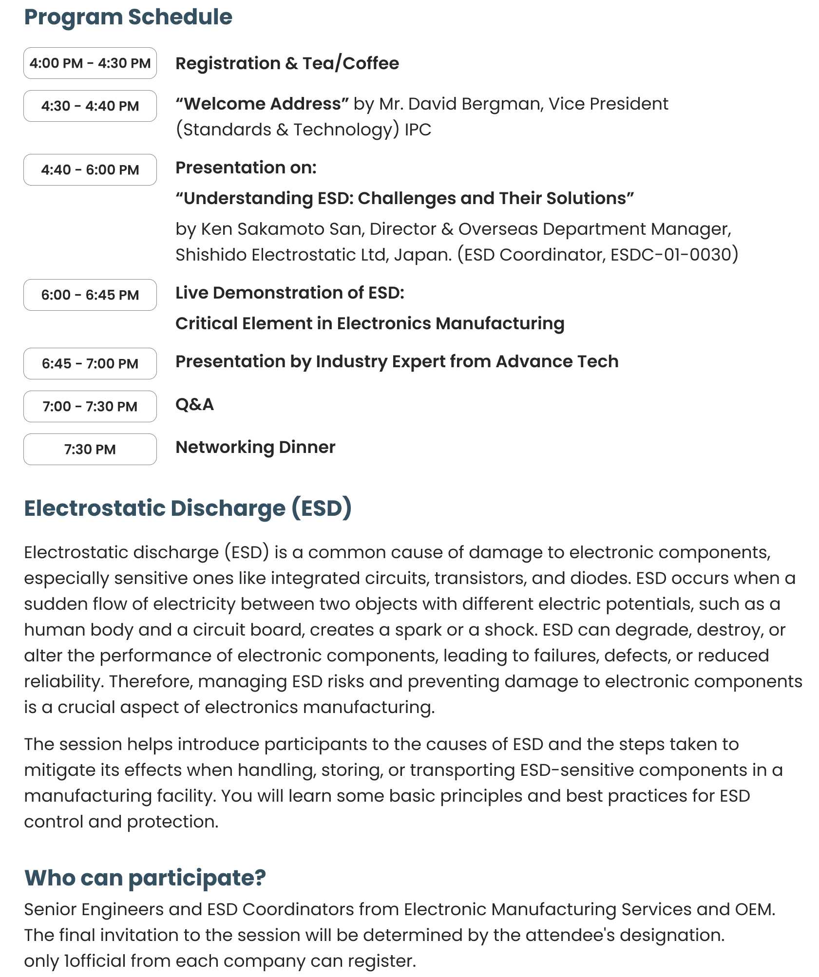 ESD | electronics.org